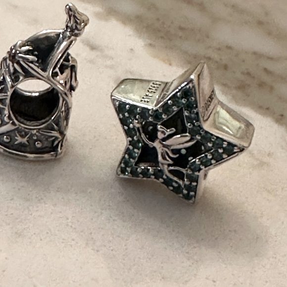 Pandora Disney | Jewelry | Pandora Choice Either Tinkerbell Thimble Or ...